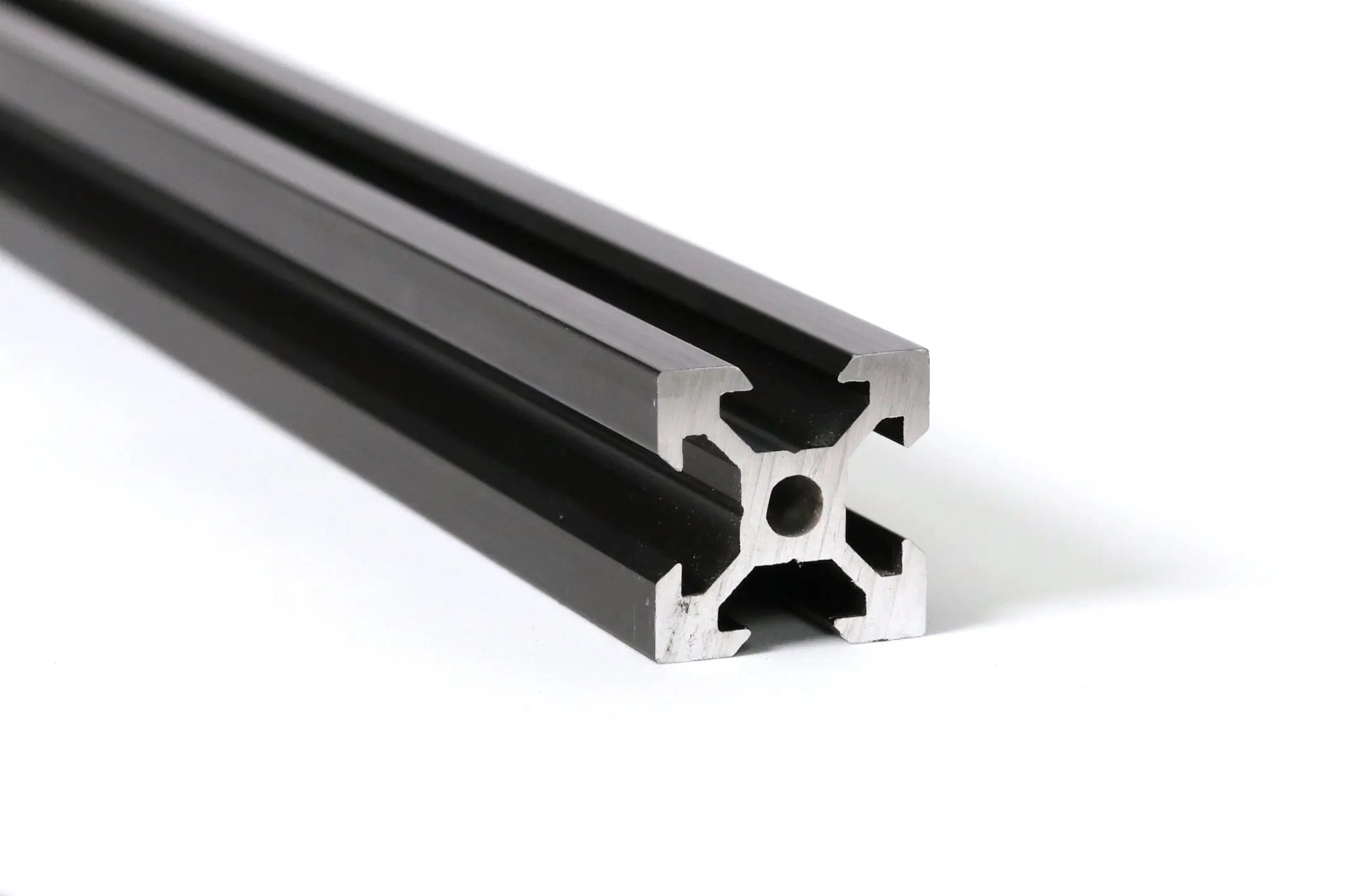 2020 V-Slot Extrusion 20 Series - 20mm X 20mm X 2.5m - Black - 3D