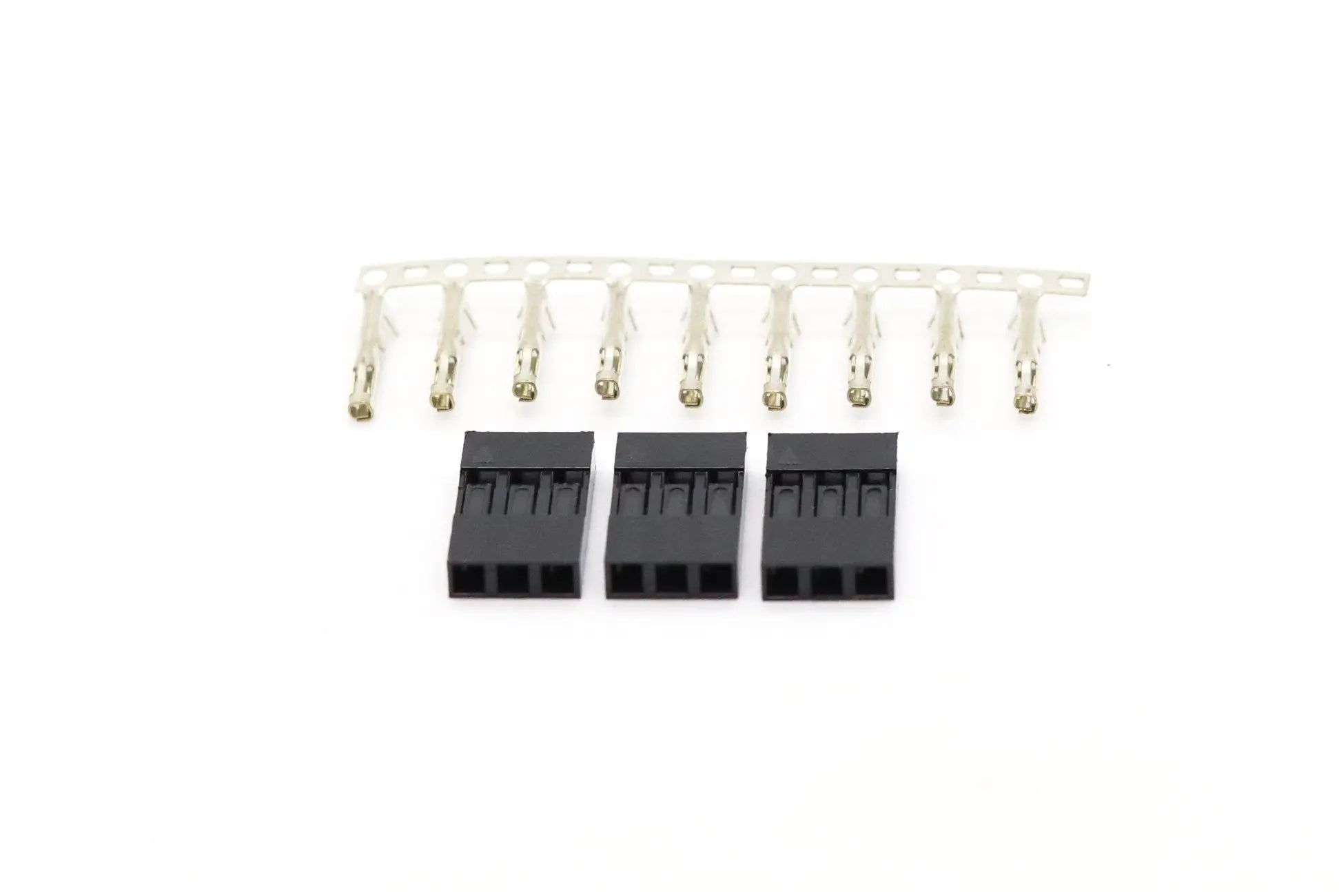 3 Pin Dupont Female Connector - 10 pack - 3D Printing Canada