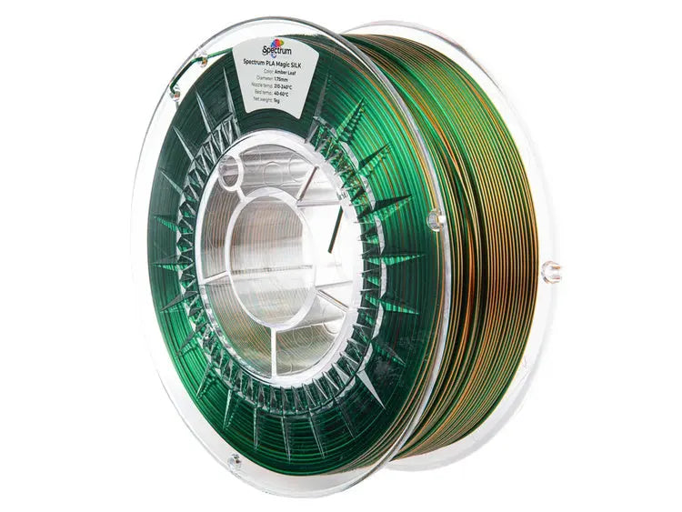 Amber Leaf - Spectrum PLA Magic SILK Filament - 1.75mm, 1kg - 3D