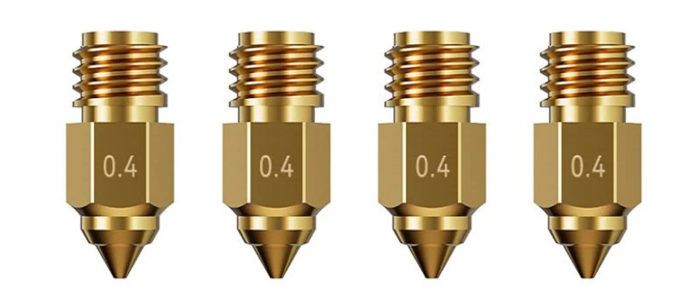 Creality Brass MK8 Nozzle 1.75mm-0.6mm - 3D Printing Canada
