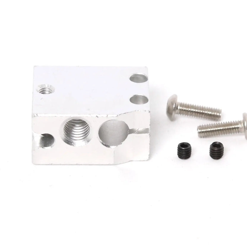 E3D Clone Volcano V2 Aluminum Heater Block for PT100 Sensor - 3D
