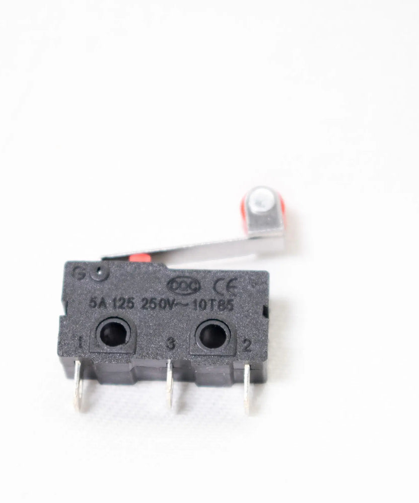 Mechanical End Stop With Rolling Lever