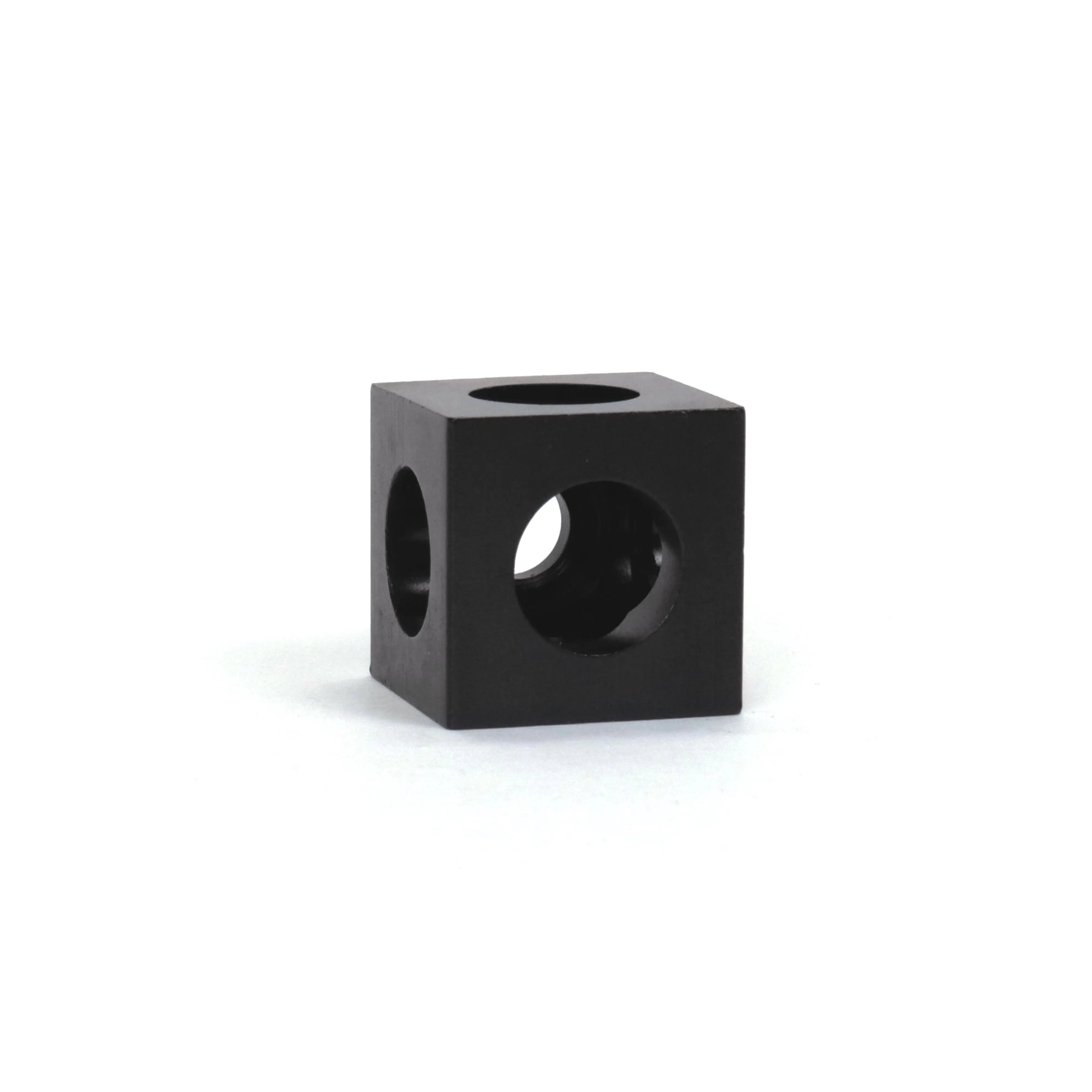 OpenBuilds Black Cube Corner Connector - 3D Printing Canada