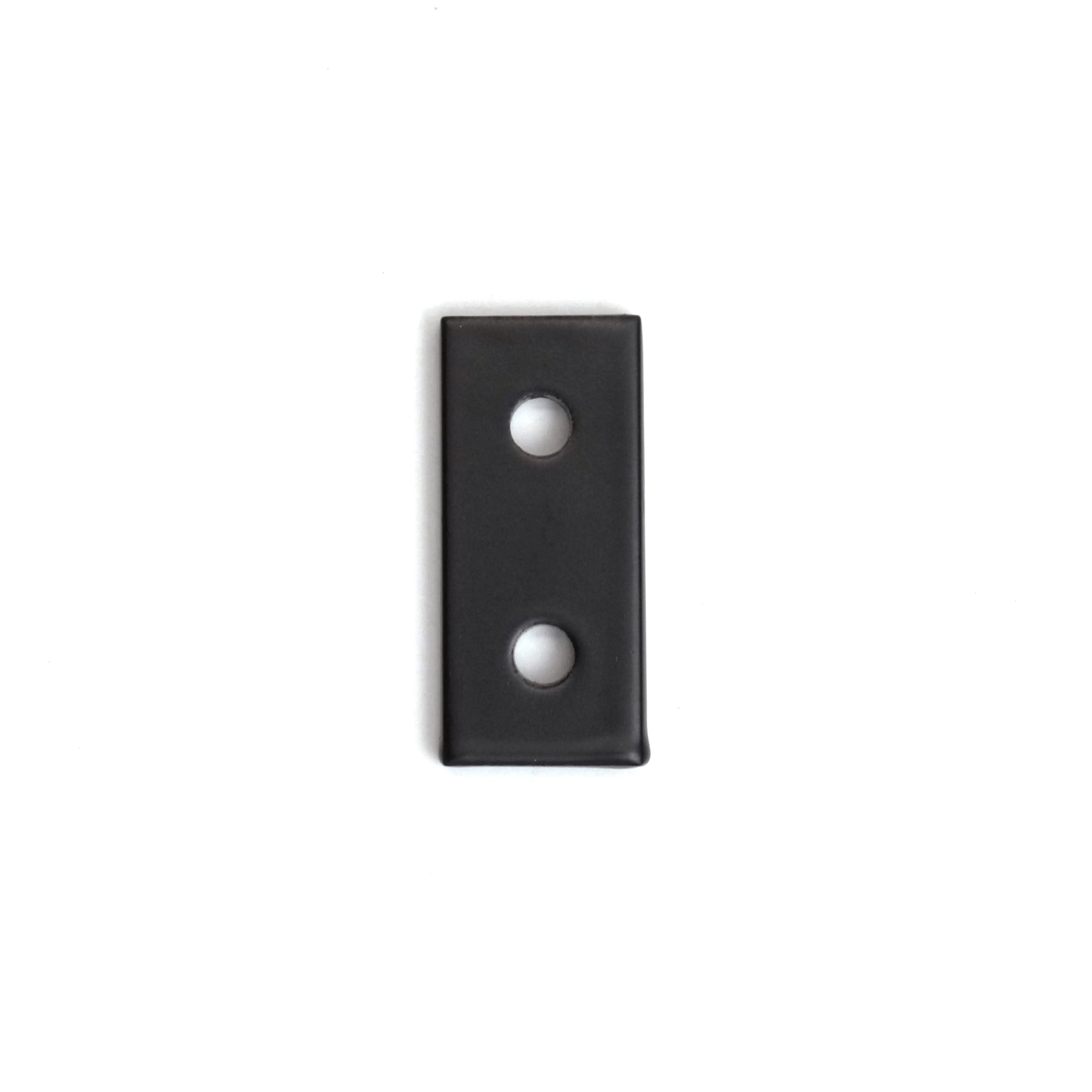 OpenBuilds Joining Strip Plate 2 Holes (Black) - 3D Printing Canada