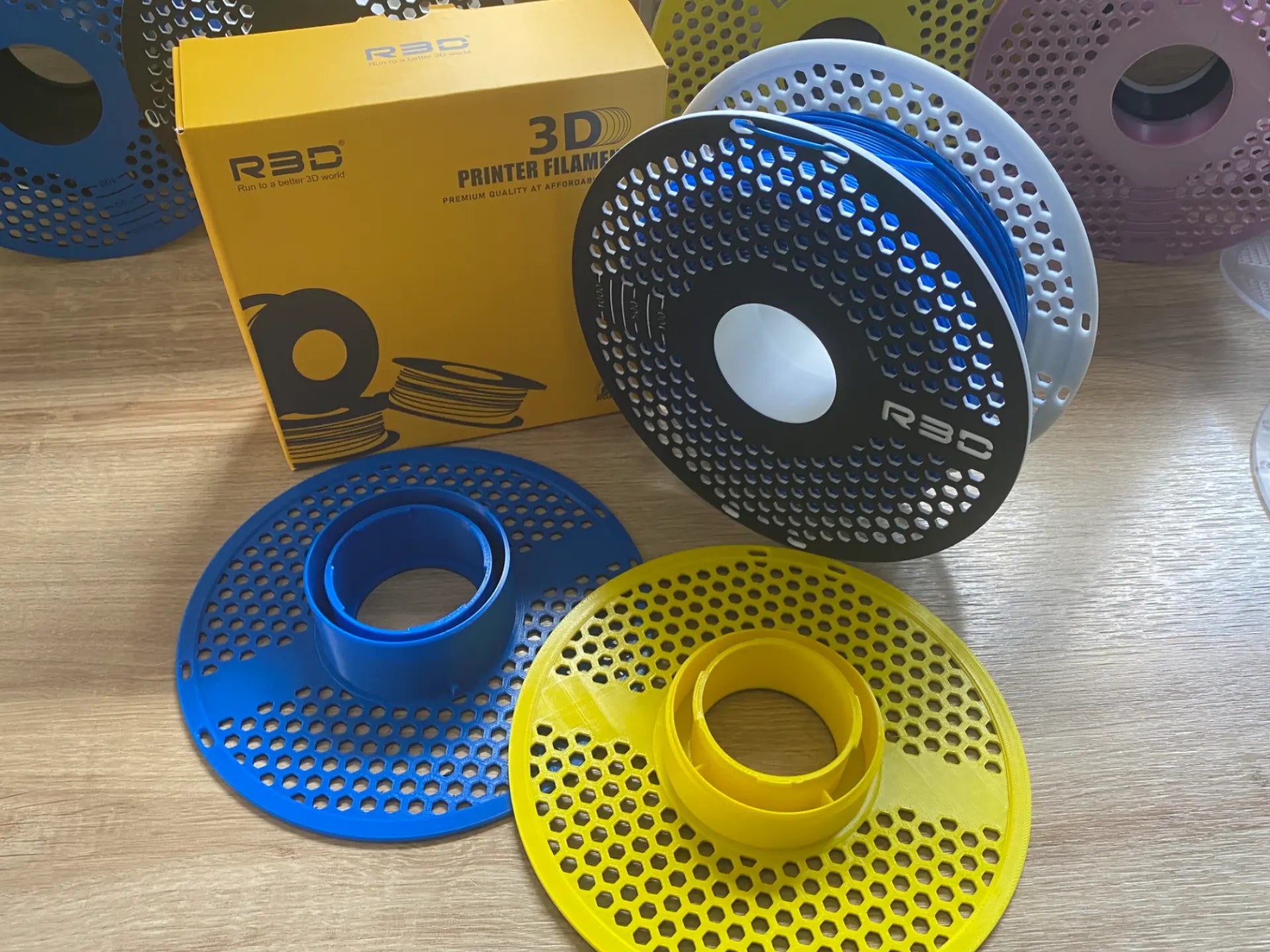 R3D Bambu Compatible Reusable Master Spool - 3D Printing Canada