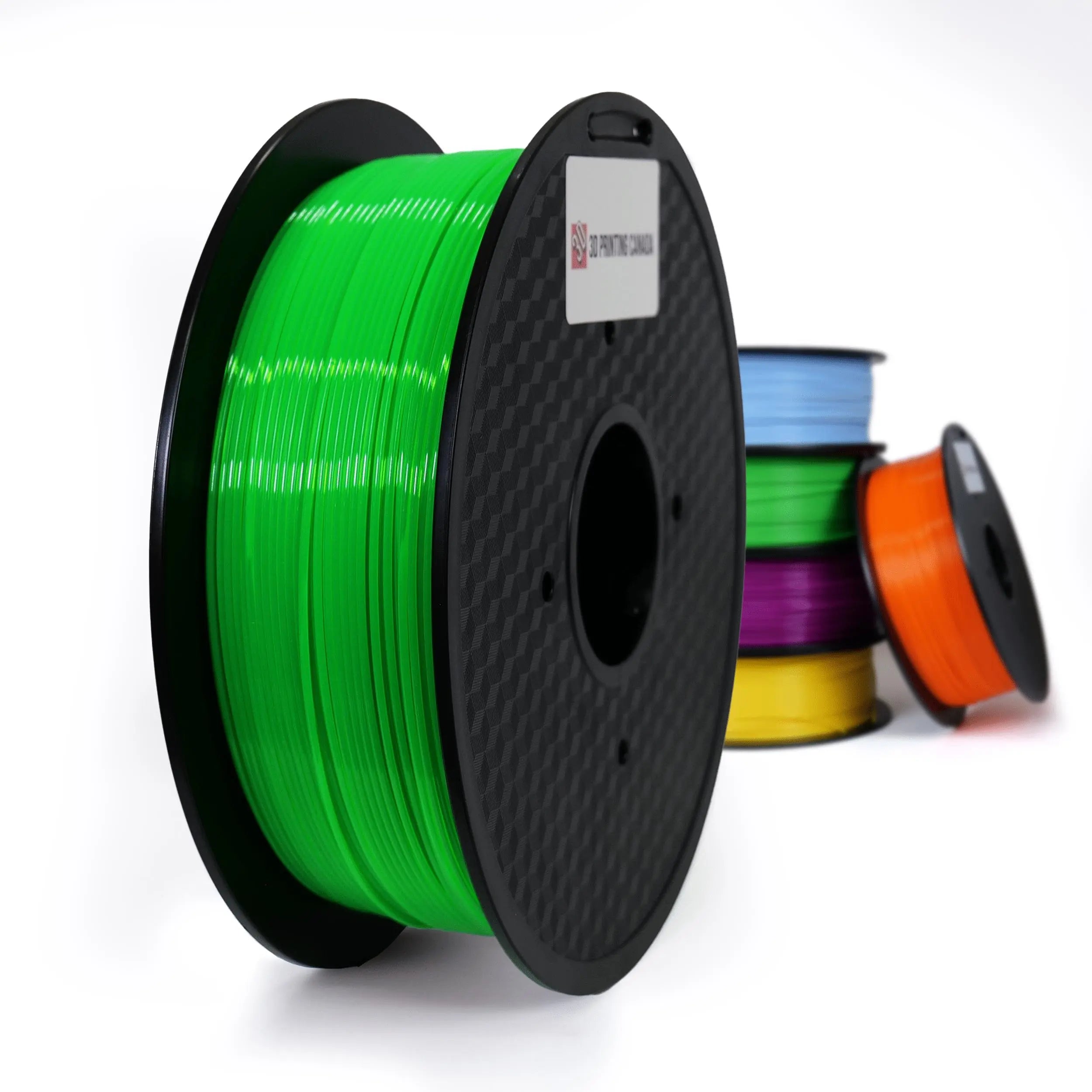 Transparent Green - Standard PLA Filament - 1.75mm, 1kg - 3D Printing